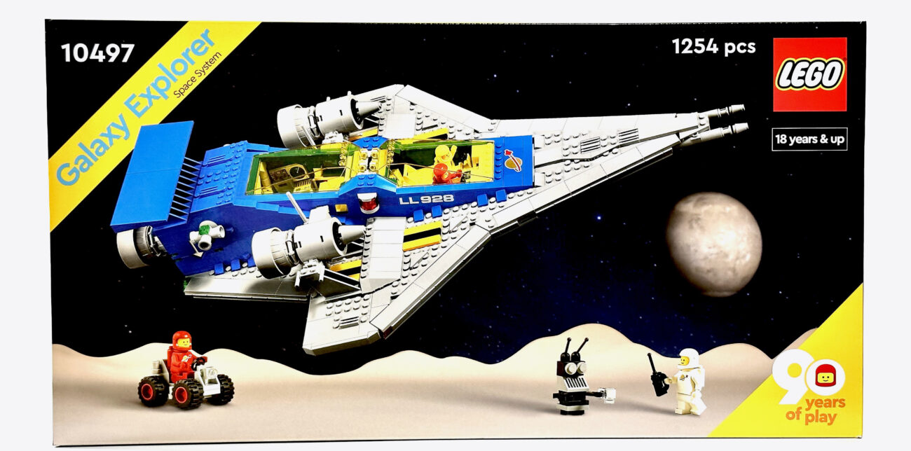 【LEGO 10497】レゴICON「銀河探検隊」を組み立てレビュー | Keibricks Art Museum